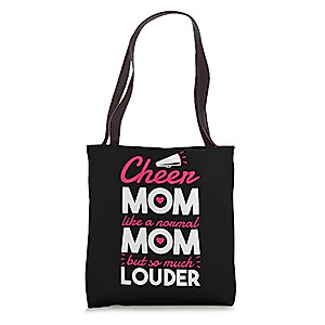 Cheer Mom Design for Cheerleader and Cheerleading Mother Tote Bag
