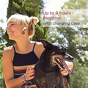 Motorola VerveBuds 500 True Wireless in-Ear Headphones - Cordless Earbuds with Microphone - Use as a Mono Bluetooth 5.0 Headset - Stereo Sound, Dual Mic, 9 Hours Playtime - Voice Assistant Compatible