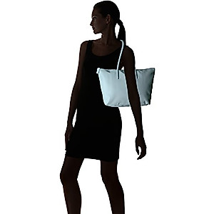 Lacoste women's L.12.12 Tote Shoulder Handbag, Sterling Blue, 35 x 30 14 cm US