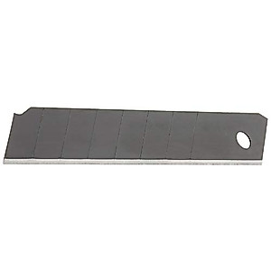 Amazon Basics 18mm (7-Point), Carbon Steel Snap Off Blades, 100/box