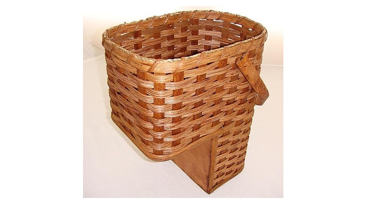 Large 9-Inch Stair Step Basket by Amish Blessings | Handcrafted ...