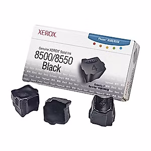 Xerox 108R00668 Solid Ink 8500/8550 Black Cartridge (3 Sticks)