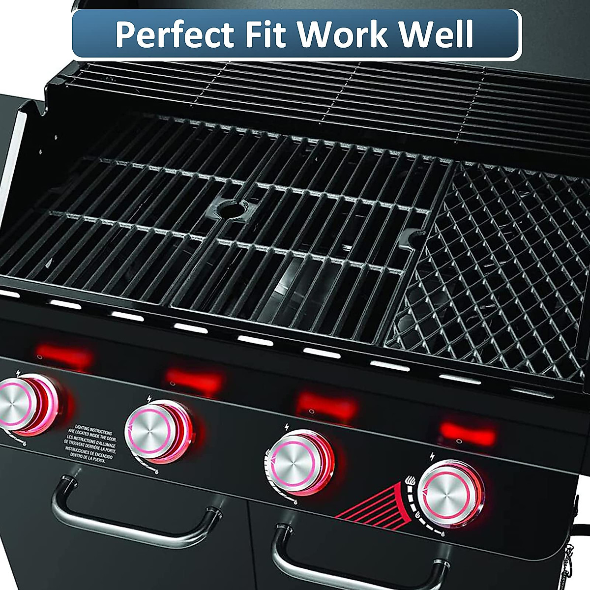 Adviace Replacement Parts for Dyna Glo DGH474CRP DGH483CRP DGH485CRP DGH474CRP-D, 70-01-911 Grate Replacement for DGH474CRP Grate DGH483CRP Grate