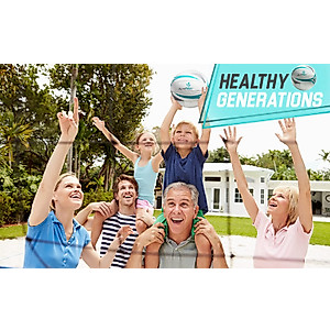 MoveRays Volleyball for Outdoor, Beach, Backyard Recreation and Games - Durable Quality, Versatile, Multi-use Ball for Sports, Fitness Activities