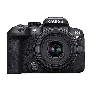 CANON EOS R10 MIRRORLESS CAMERA WITH 18-45MM