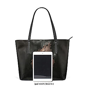 African American Woman {2} Handbags Shoulder Bags Leather Crossbody Handbag for Women Tote Satchel