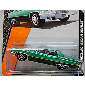 MATCHBOX MBX ADVENTURE CITY BLACK/GREEN '69 CADILLAC SEDAN DEVILLE 12/120 by Matchbox