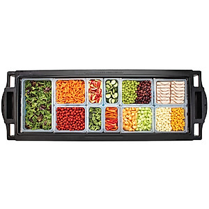 Cambro DIV20135 Clear 20" Food Pan Divider Bar Case of 3