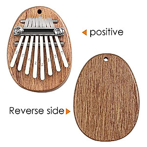 Ganasome 8 Key Mini Kalimba exquisite Finger Thumb Piano Marimba Musical good accessory Pendant Gift for Kids and Adults Beginners