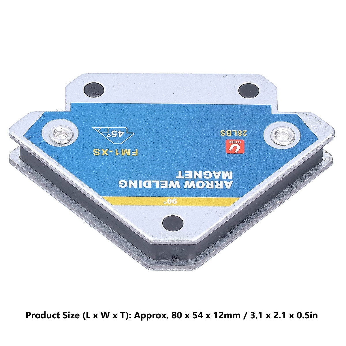 Welder Magnet, 28lbs Welding Magnetic Holder Set Portable 45° 90° 135° Durable for Working