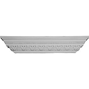 Ekena Millwork SH30X05X05TI Tirana Shelf, 30"W x 5 1/2"H x 5 1/8"P