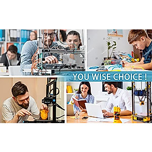 3D Printer PLA Filament Bundle 1.75mm, Glow in The Dark Rainbow Luminous 3D Printing Filament, Multicolor PLA Filament Gradient Color Change, Dimensional Accuracy +/- 0.03 mm, 1kg(2.2lbs) Spool