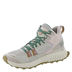 New Balance womens Fresh Foam X Hierro V1 Mid-cut Trail Running Shoe, Timberwolf/Dusted Clay, 8.5 US