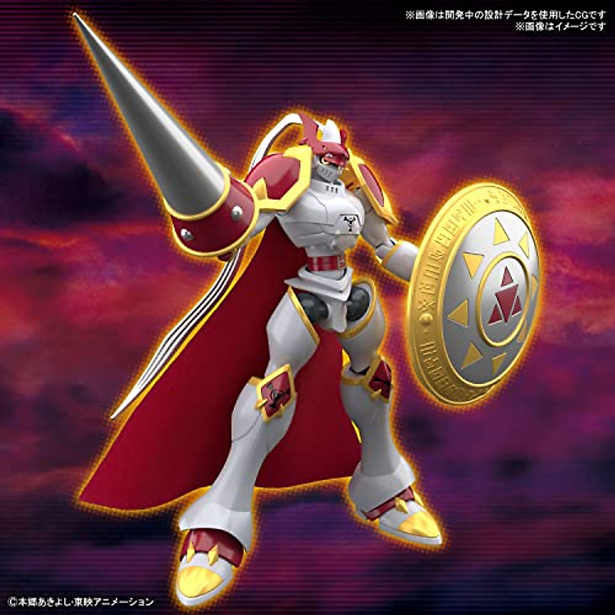 BANDAI SPIRITS(バンダイ スピリッツ) Figure-Rise Standard Digimon Tamers Duke Mon, Color-Coded Plastic Model
