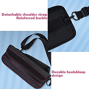 Mini Golf Club Bag Lightweight Shoulder Carrier Driving Range Practice Pack Portable Course Training Travel Case Foldable Sunday Bag Holding 3-5 Golf Clubs for Men Women Golfer