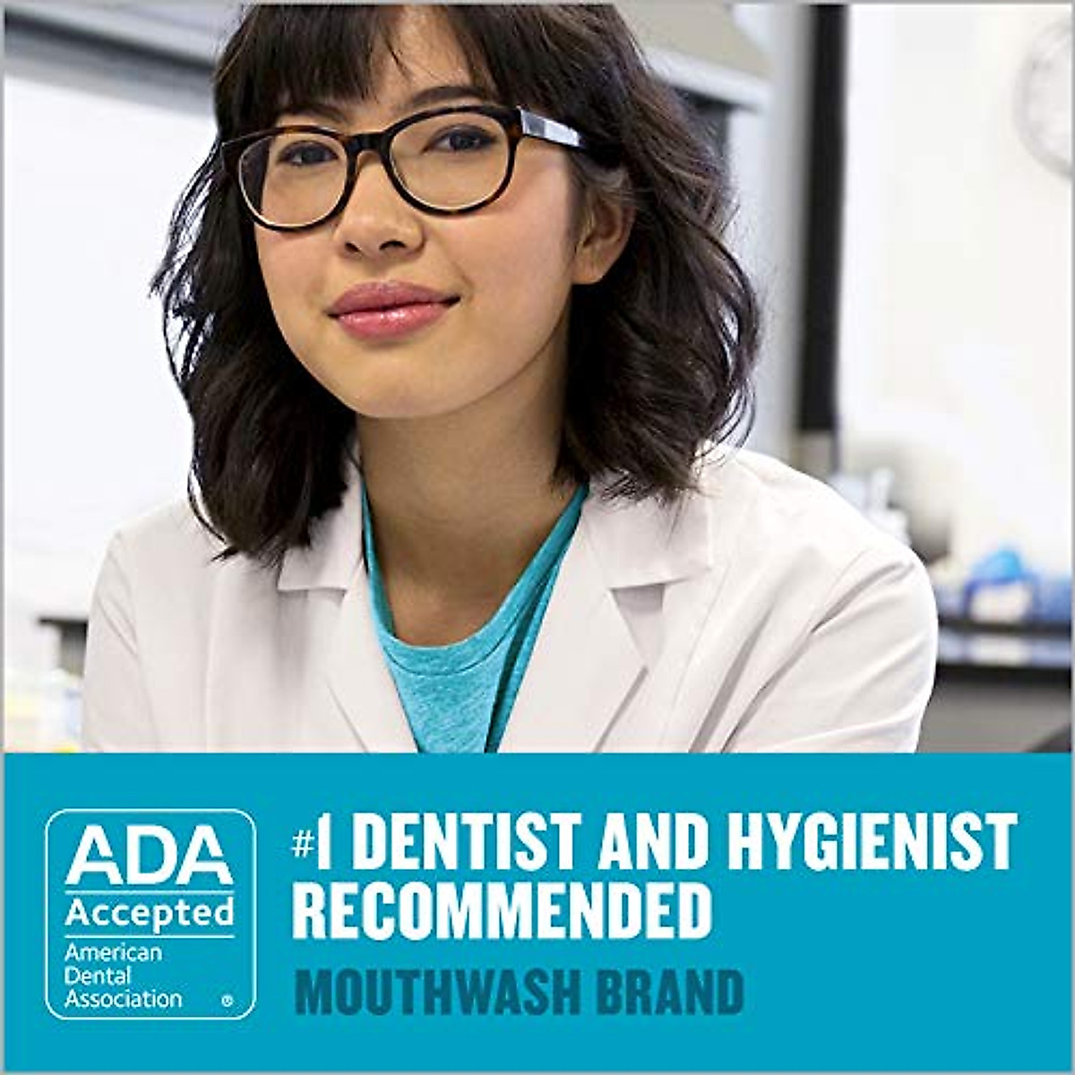 Listerine UltraClean Mouthwash, Arctic Mint,1.5 Liters