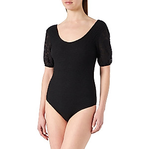 Desigual woMens Casual Blouse, Black, Large US