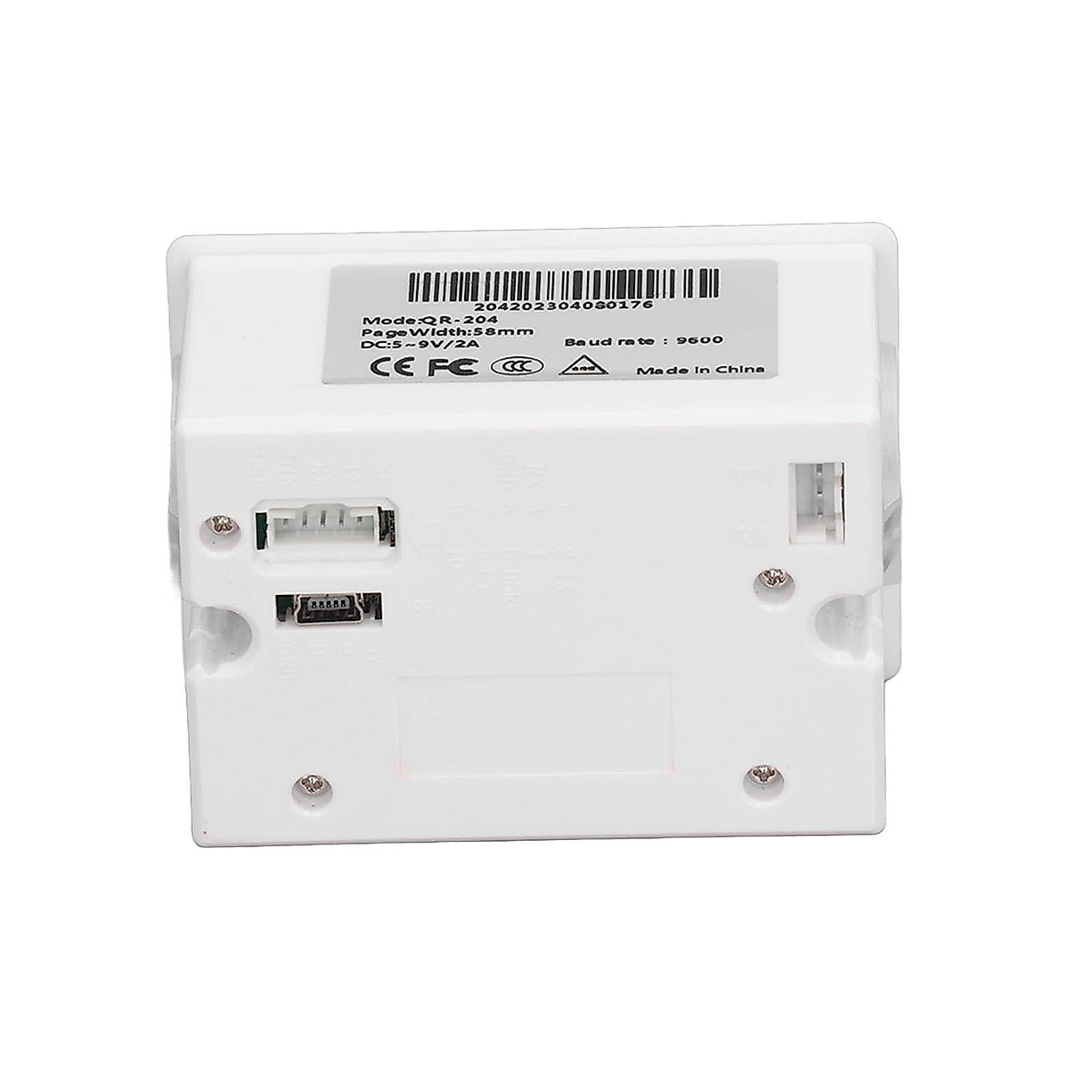 Embedded Thermal Receipt Printer 58mm Micro Thermal Label Printer with Paper Support USB and TTL Serial Port 5 to 9V