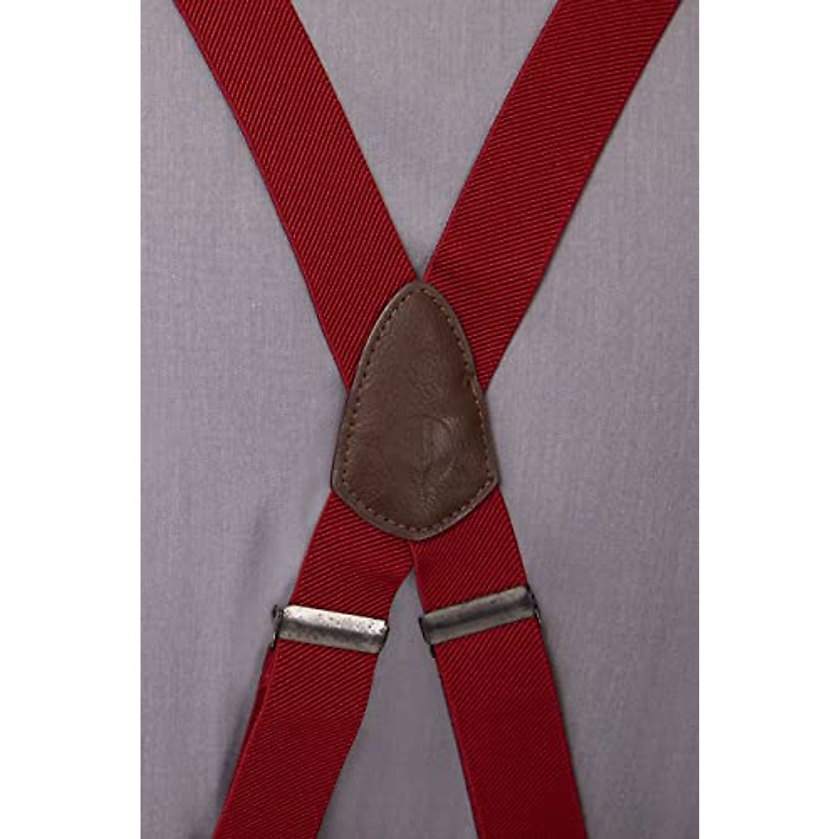 Chef Works Unisex Berkeley Apron Suspenders, Wine, One Size