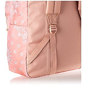 JanSport SuperBreak Backpack - School, Travel, or Work Bookbag with Water Bottle Pocket, Cowboy Kerchief Misty Rose