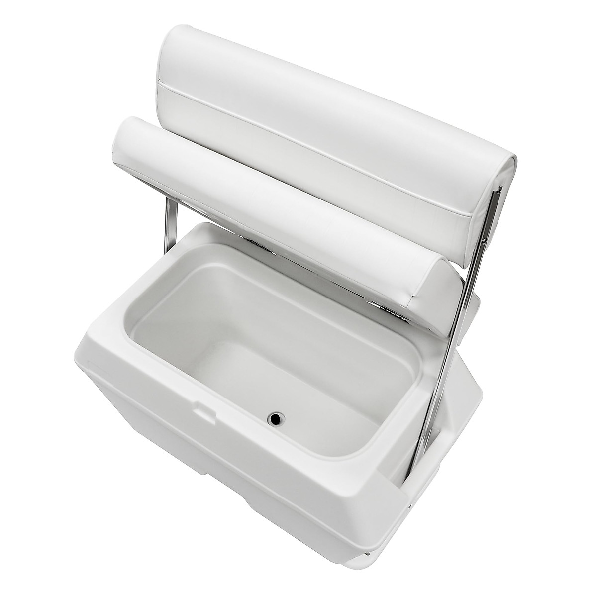 Wise 8WD159-784 Offshore Swingback Cooler Seat, 50-Quart, Cuddy Brite White