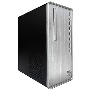 HP Pavilion TP01 Tower Desktop Computer - AMD Ryzen 5 5600G 6-Core up to 4.40 GHz Processor, 16GB DDR4 RAM, 256GB SSD, AMD Radeon Graphics, DVD-Writer, Windows 11 Home