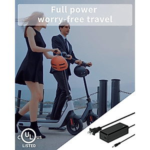 VHBW 42V for Jetson Electric Bike Charger for Jetson Bolt/Bolt Pro/Adventure/Metro/Journey/LX10/J5/J8 Bikes,42V 2A for Jetson Electric Scooter Charger for Jetson Eris Pro/Ora Pro/Racer/Rhythm Scooters