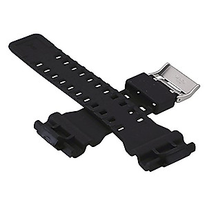 Casio Mens G-Shock Resin Replacement Watch Band Black