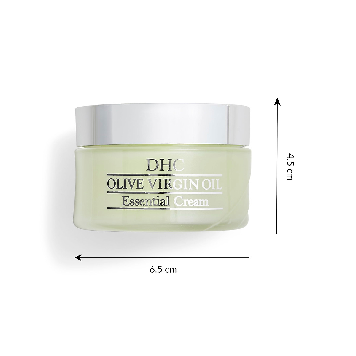 DHC Olive Virgin Oil Essential Cream, Moisturizer, Hydrating, Promotes Skin Elasticity, Radiant, Fragrance and Colorant Free, Ideal for All Skin Types, 1.7 oz. Net wt.