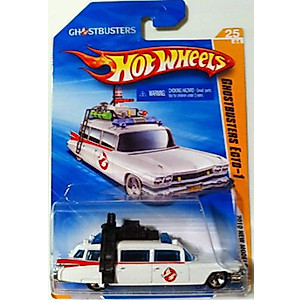 Hot Wheels 2010 New Models GHOSTBUSTERS ECTO-1 1959 Cadillac Wagon White