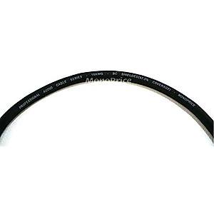 Monoprice XLR Male to RCA Male Cable - 6 Feet - Black With E21Gold Plated Connectors | 16AWG Shielded Twisted Pair Oxygen-Free Copper Braid Conductors - Premier Series, 104777