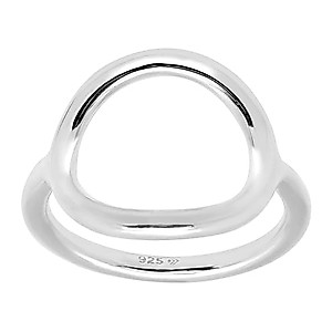 Silpada High-Polished .925 Sterling Silver Ring for Women, Jewelry Gift Idea, Karma', Size 9