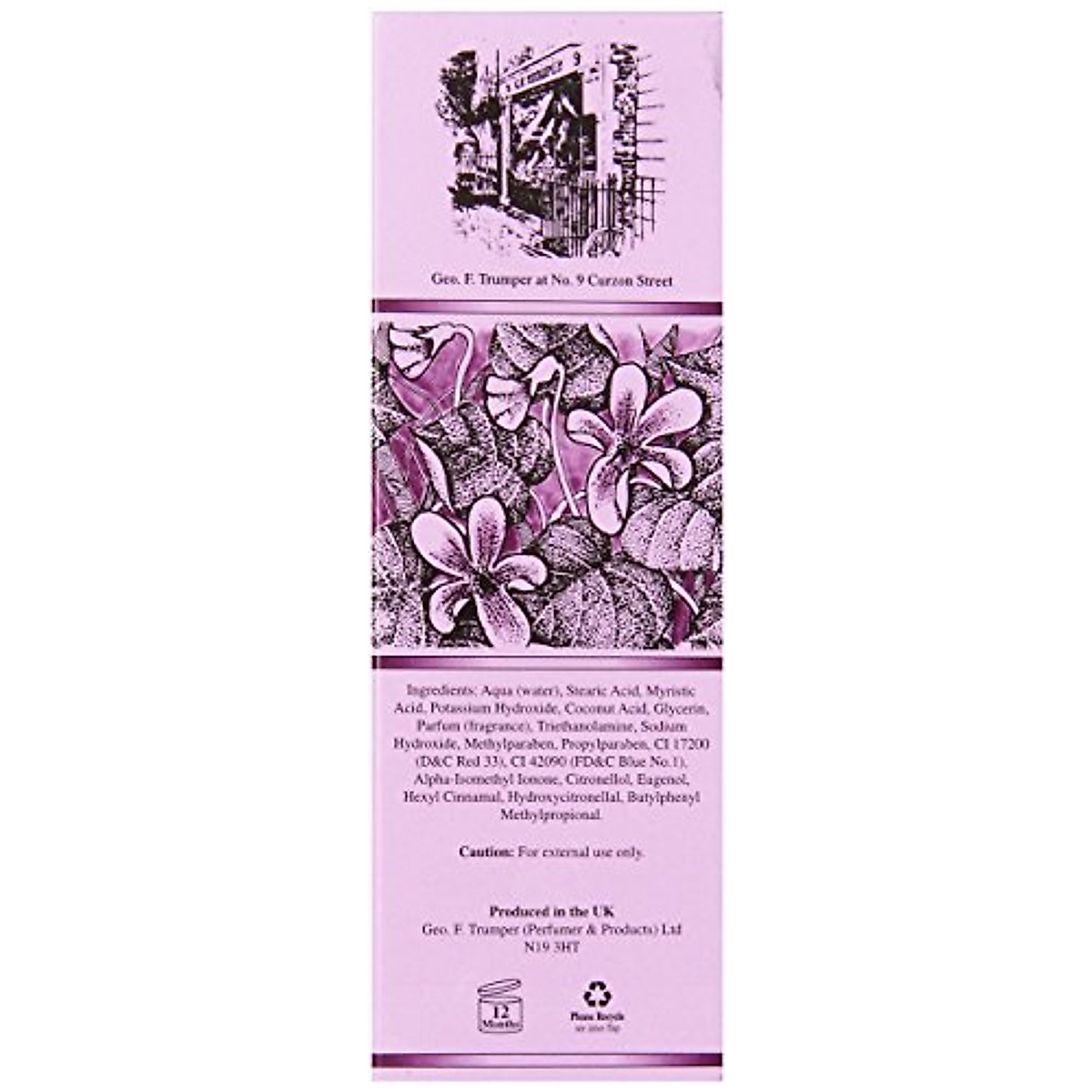 Geo F. Trumper Violet Soft Shaving Cream 75 g cream