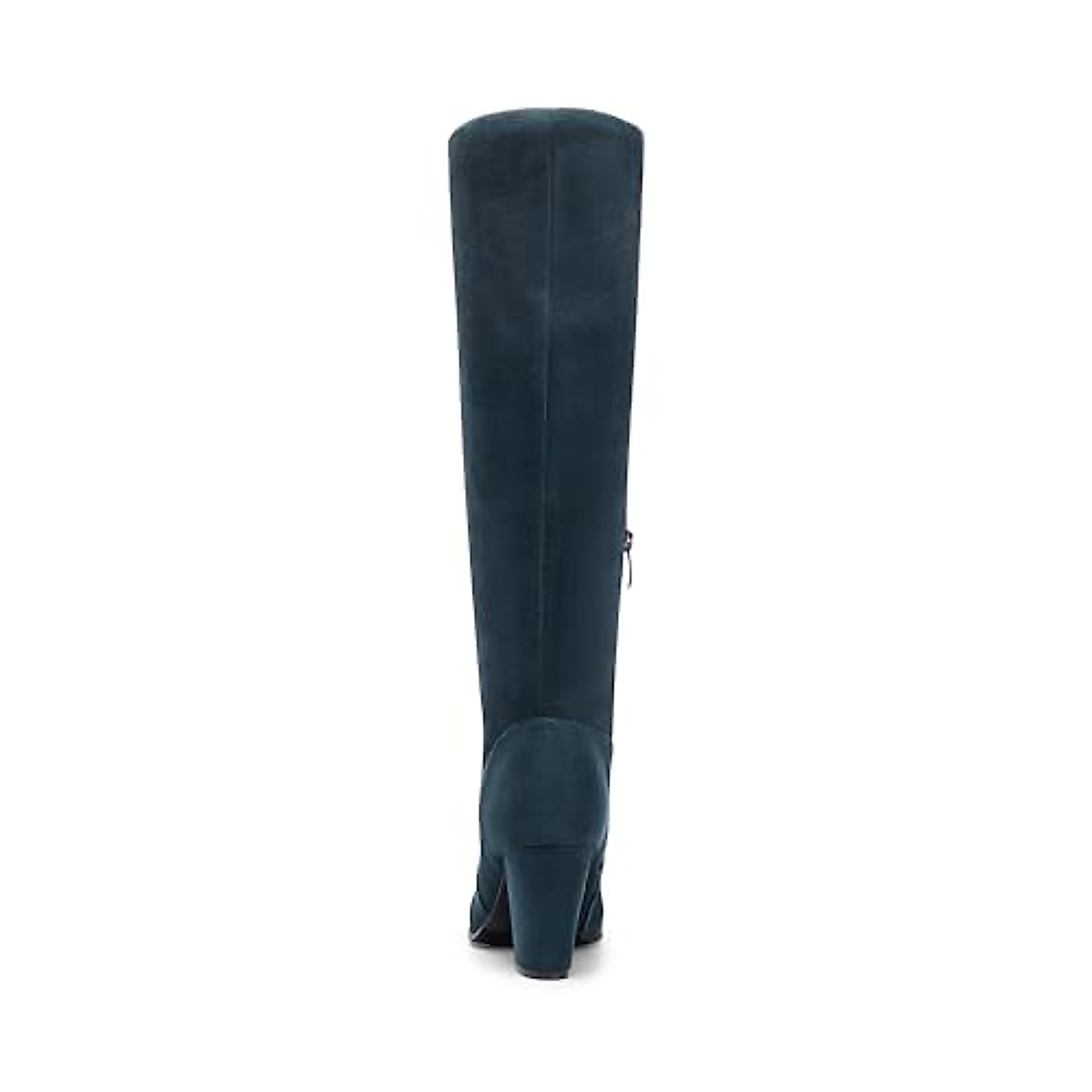 DREAM PAIRS Women's Chunky Heel Knee High and Up Boots,Size 10,DARK/BLUE,MIDLEG