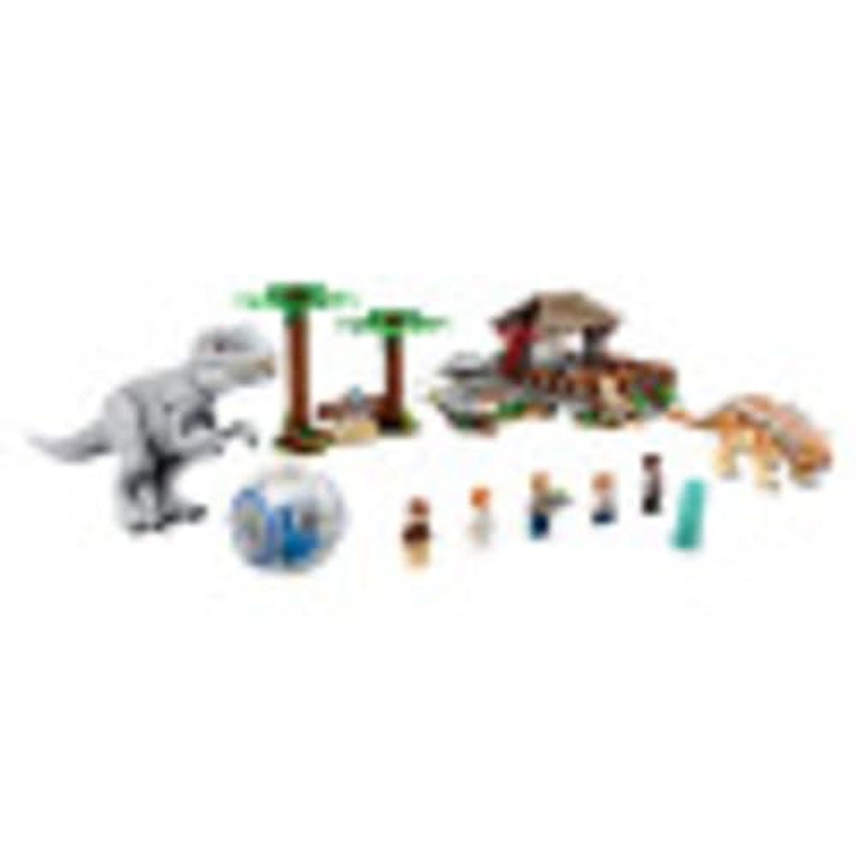 LEGO Jurassic World Indominus rex vs. Ankylosaurus 75941 Awesome Dinosaur Building Toy for Kids, Featuring Jurassic World Character Minifigures for Hours of Creative Fun (537 Pieces)