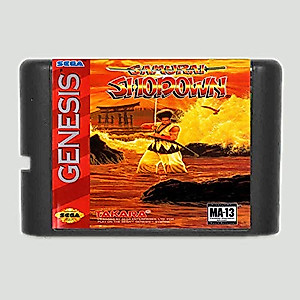 Aditi Samurai Showdown NTSC-USA 16 bit MD Game Card for Mega Sega Drive for Genesis
