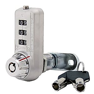 Combi-Cam Keys FJM Security 7440L, 1.125, Chrome