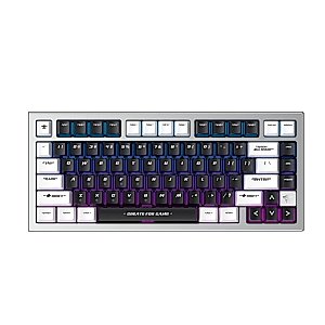 HAVIT Mechanical Gaming Keyboard, USB-TYPEC, 75% Compact Aluminum Keyboard for Computers, Gaming Consoles, Select Smart TVs