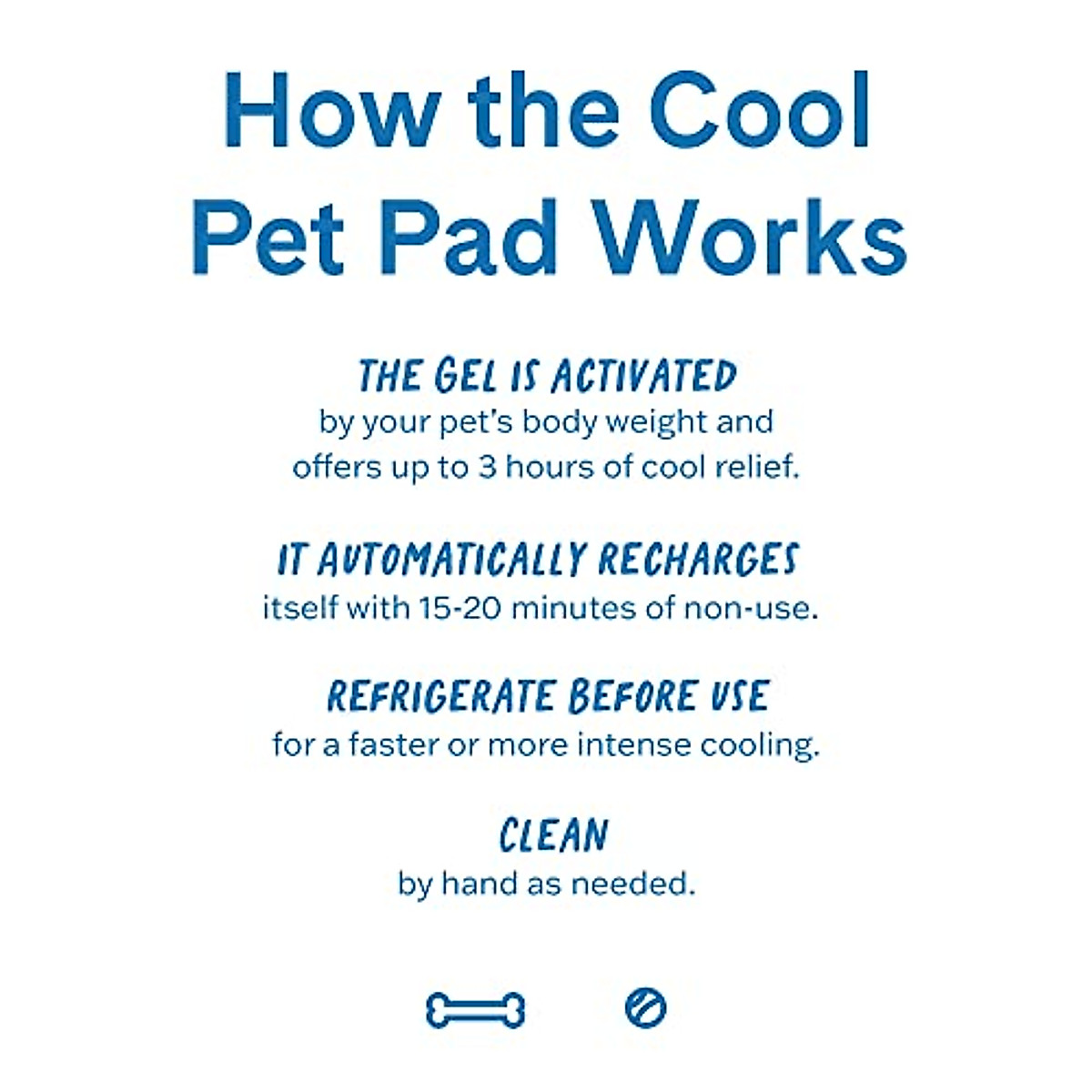 The Green Pet Shop Dog Cooling Mat, Medium - Pressure Activated Pet Cooling Mat for Dogs and Cats, Sized for Medium Sized Pets (21-45 Lb.) - Non-Toxic Gel, No Water Needed for This Dog Cooling Pad