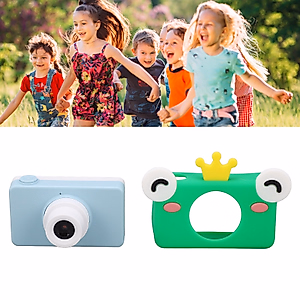 Kids Camera, 32MP Cartoon Pattern Photo Record Digital Camera, 1080P Mini Portable Kids Selfie Camera for Boys, Girls, Gifts, Birthday 5V 1A