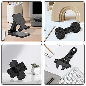 TRONXY Carbon Fiber Filament 1.75mm, Carbon Fiber PLA 3D Printer Filament, High-Accuracy +/- 0.05 mm, Carbon Black Pla Filament for Most 3D Printers, 1KG Spool(2.2 lbs)