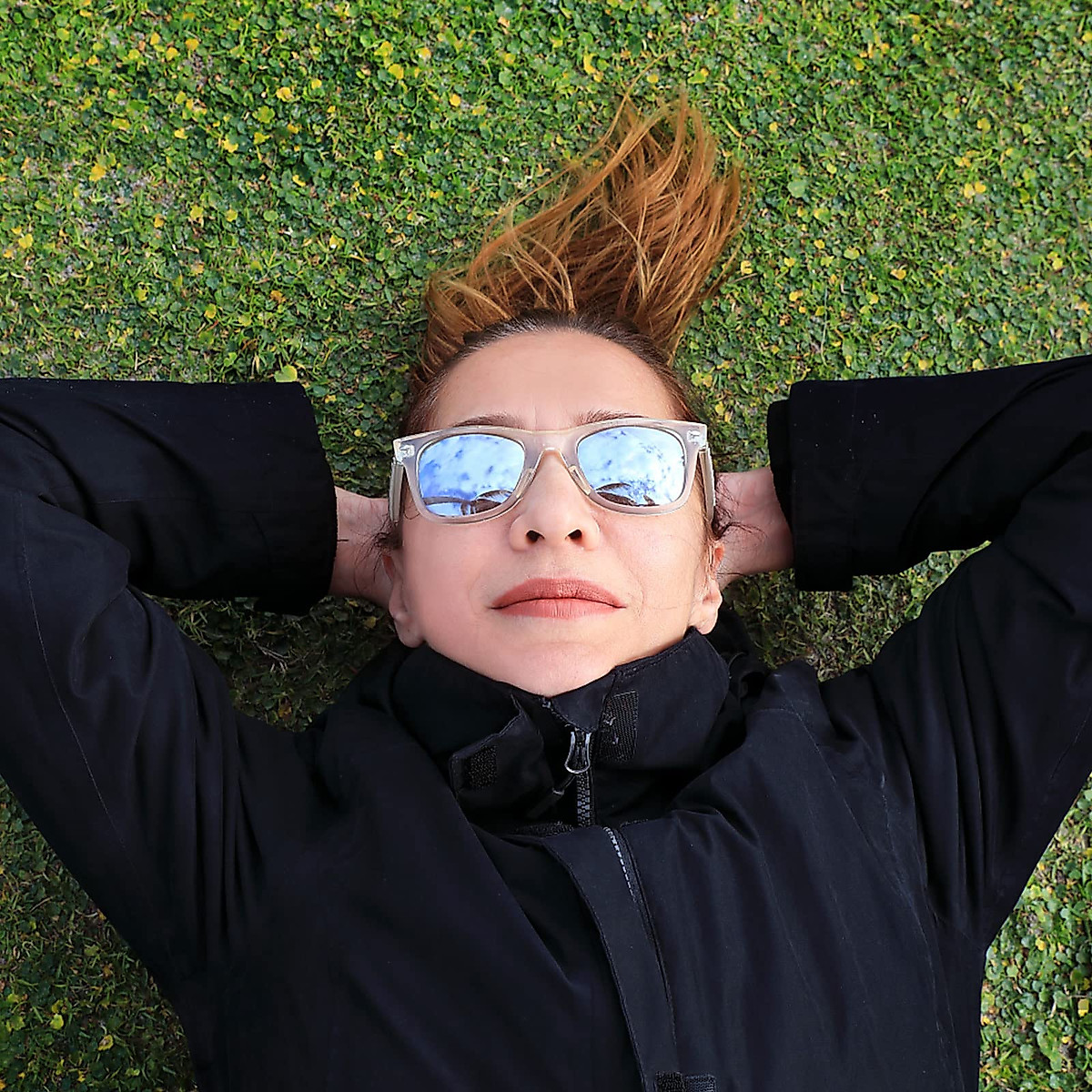 Matcheck 10 Retro Clear Mirrored Sunglasses Bulk Party Favors Classic Glasses Birthday Beach Pool Party Unisex Adult