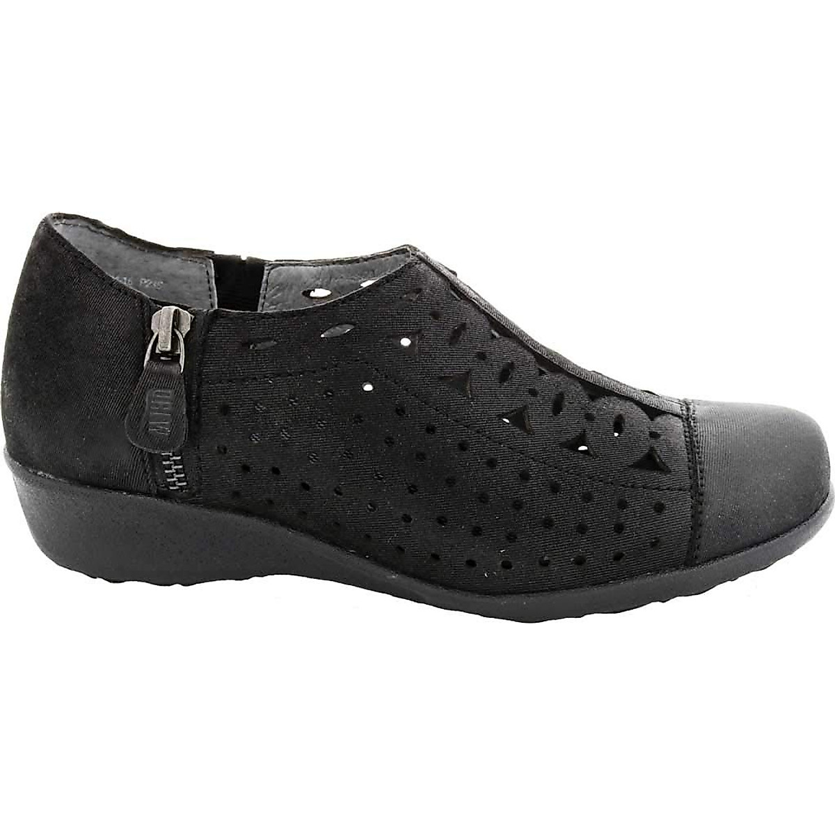 Drew Shoe Merlin Women's Therapeutic Diabetic Extra Depth Shoe: Taupe/Dusty Leather 8.5 Wide (D) Zipper