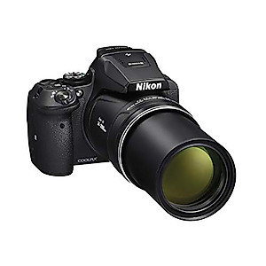 Nikon COOLPIX P900 16MP Zoom Digital Camera with 83x Optical Zoom, Built-in Wi-Fi and NFC (Black) (Renewed)