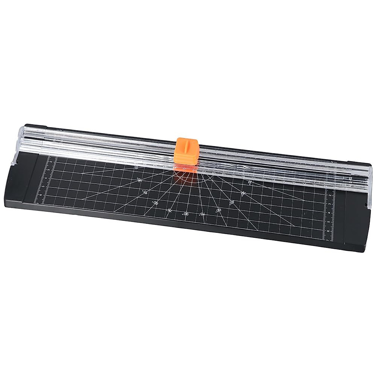 A3 Paper Cutter Portable Trimmer - 14 inch Paper Trimmer for Scrapbooking, Craft Paper Cutter Guillotine with Automatic Security Safeguard & Side Ruler