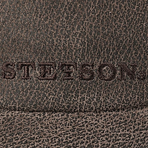 Stetson Liberty Leather Cap Men brown One Size