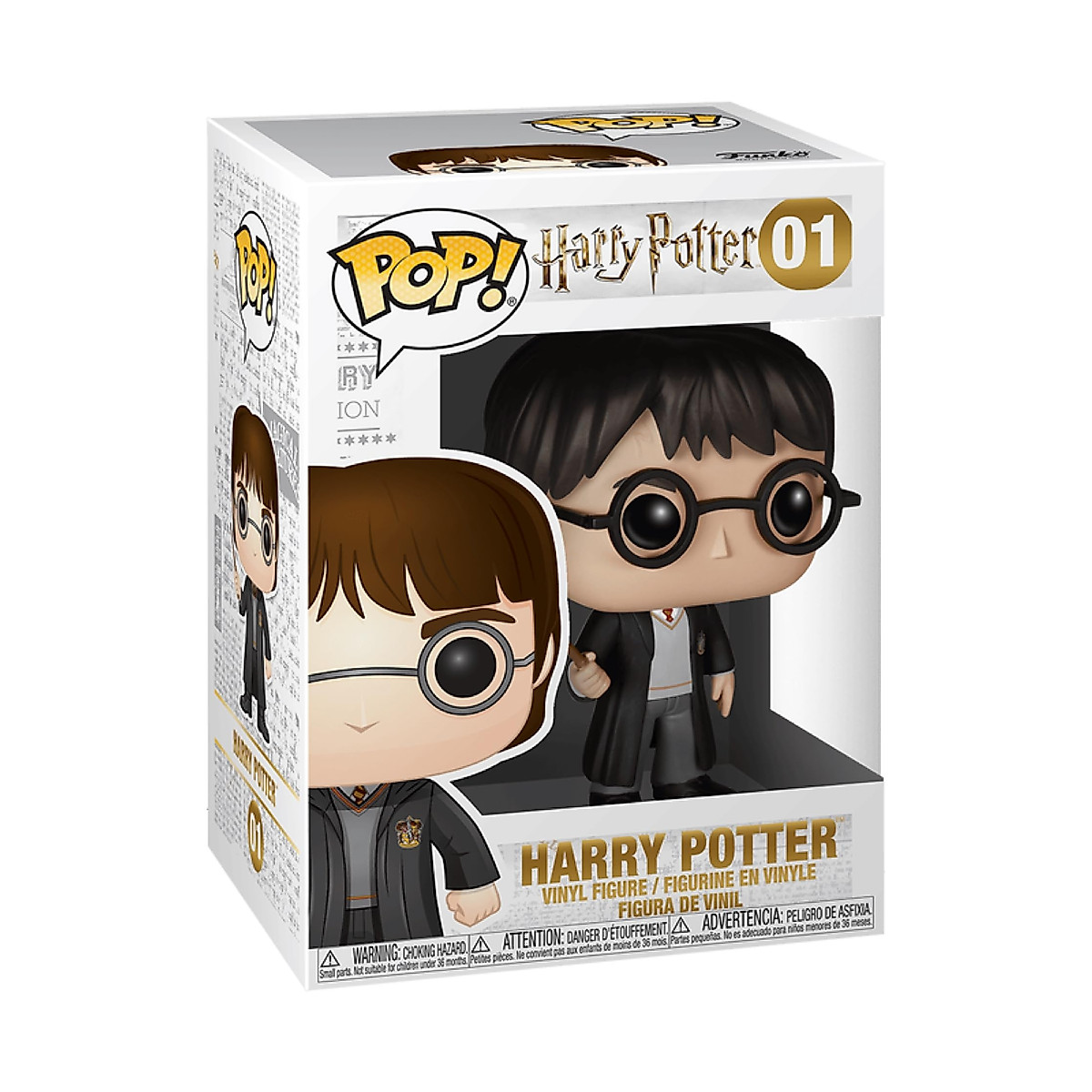Funko Harry Potter POP! Movie Vinyl Collectors Set: Harry Potter, Ron Weasley & Hermione Action Figure