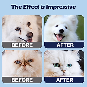 UNIPUP Dog Eye Wash & Eye Drops and Dog Eye Wipes Kit