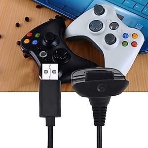 SOONHUA USB Charger USB Charging Cable Cord for Xbox 360 Wireless Game Controller
