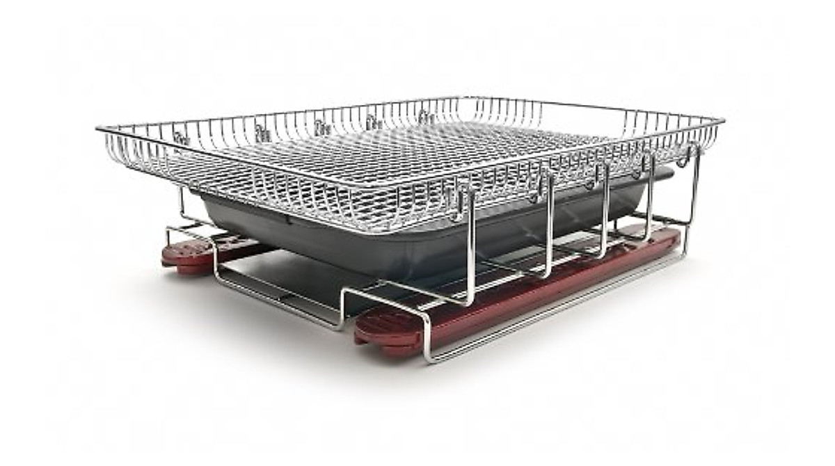 EcoQue ECO-72181 Grill Rack for Enhanced Flavor & Efficiency